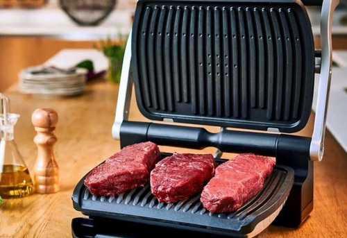 Электрогриль tefal optigrill gc712d34