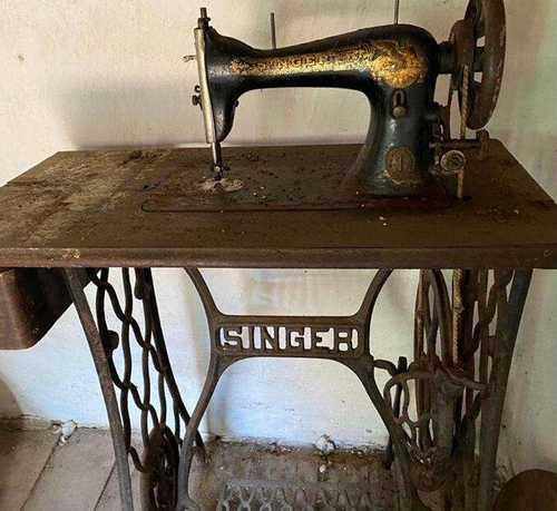Швейная машина зингер Singer 1917 год