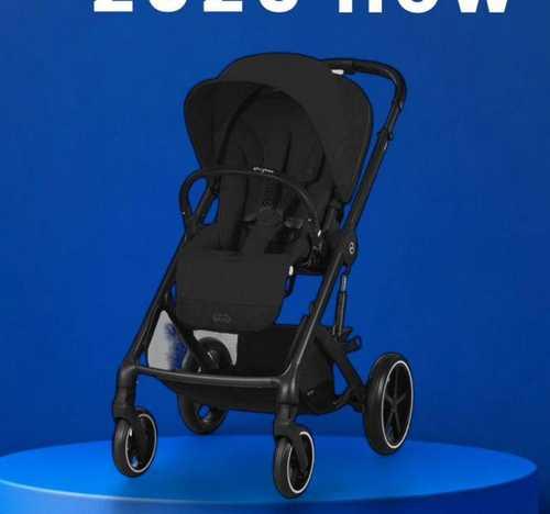 Коляска cybex balios s lux moon black