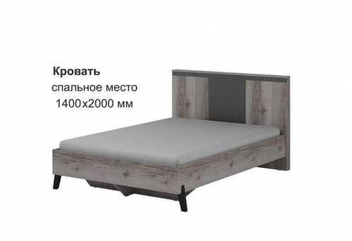 Кровать двухспальная 140 200 Ольга 3