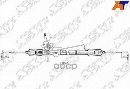 Рейка рулевая MMC outlander CU2/5W 2,0/2,4V LHD