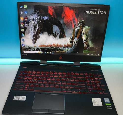 Ноутбук для игр HP: i5/GTX1650/8GB/512GB/144HZ