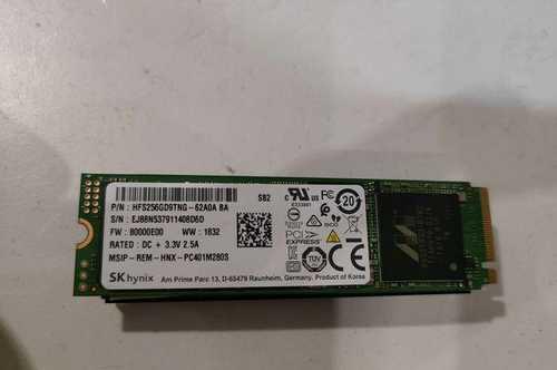 Ssd Hynix 256 гб M.2