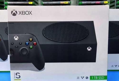 Консоль Xbox Series S 1Tb Black Новая