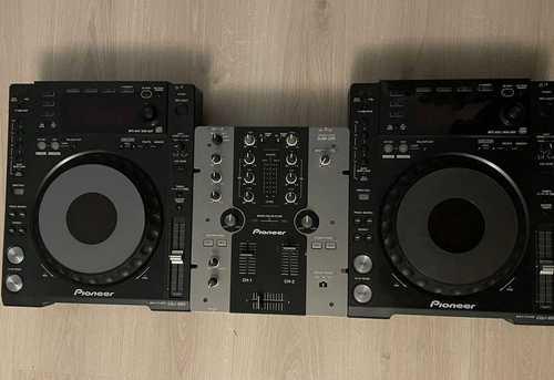 Комплект Pioneer CDJ-850 x2 / DJM-250