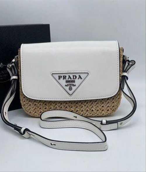 Плетеная сумка Prada