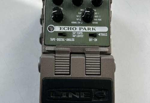 Line6 Echo park. гитарная дилей педаль