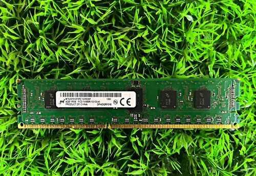 Оперативная память Micron DDR3 4Gb 1866MHz ECC REG