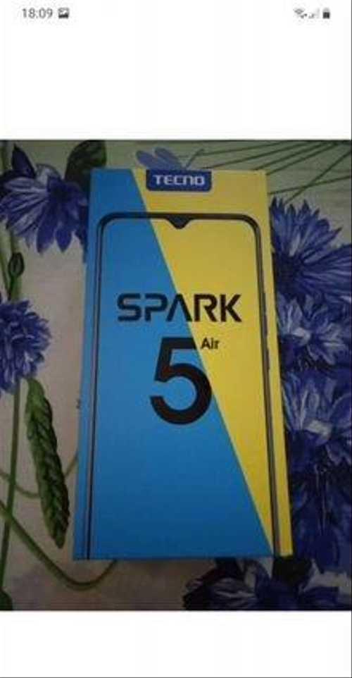 Телефон techno spark 5