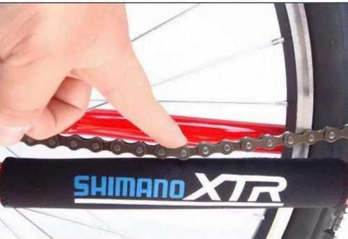 Защита пера рамы велосипеда от цепи под shimano