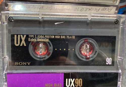 Аудиокассета Sony UX 90 тип 2