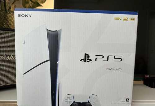 Новая Sony PlayStation 5 slim с диском