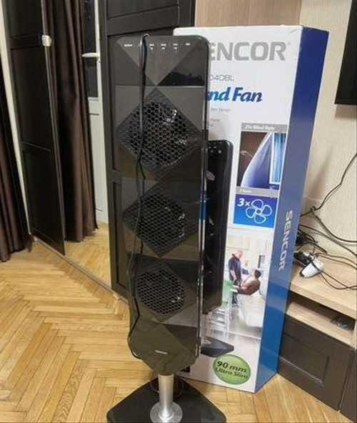 Напольный вентилятор sencor SFN 5040BL, черный