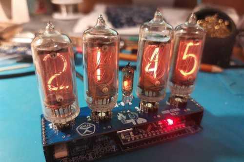 Плата Nixie Clock ин-8-2 x 4, кит набор