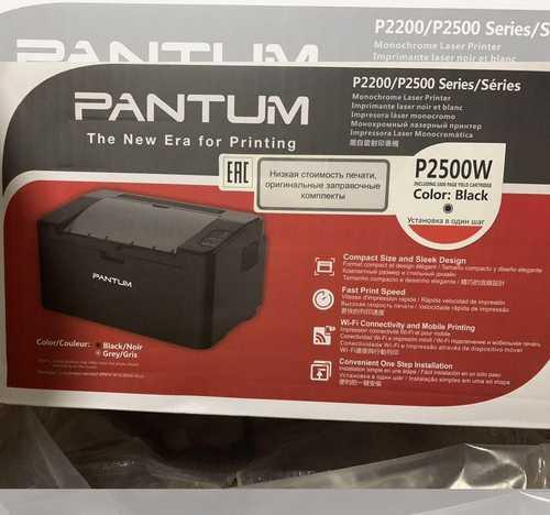 Принтер лазерный Pantum p2500w