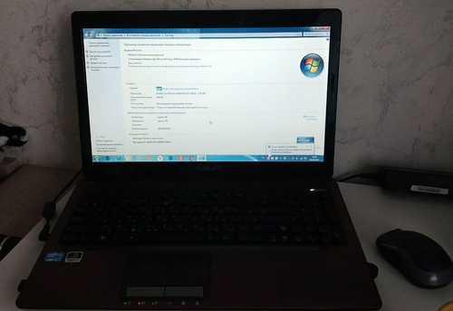 15.6" ASUS K53SC, 500 ГБ, Core i5-2430M, RAM 8 ГБ, GeForce GT 520MX 1 ГБ