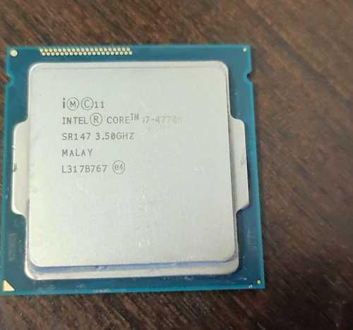 Процессор intel core i7 4770k