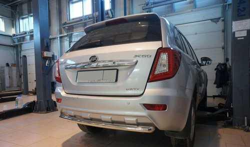 Защита заднего бампера Lifan X60 2013+