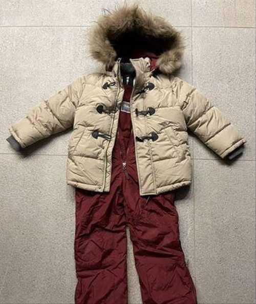 Зимний костюм для мальчика 116рост