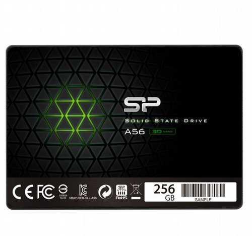 Твердотельный накопитель (SSD) Silicon power SP256gbss3A56B25RM