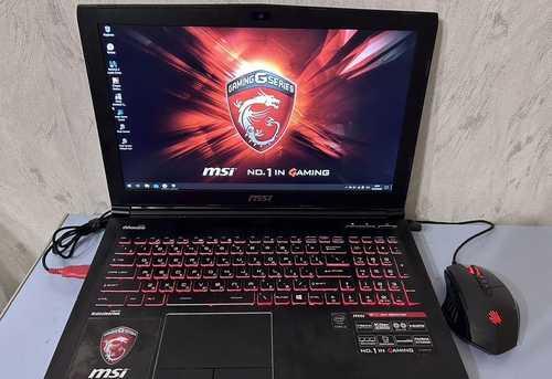 Игровой ноутбук MSI GE62 2QC