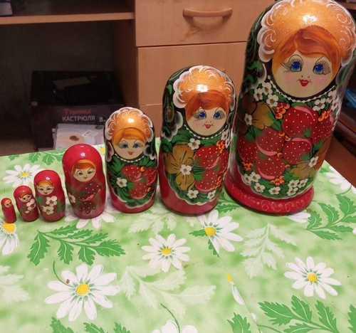 Матрёшка шкатулка