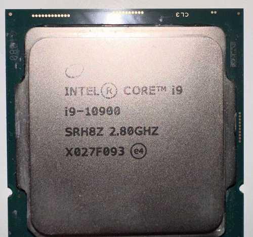 Процессор intel core i9 10900