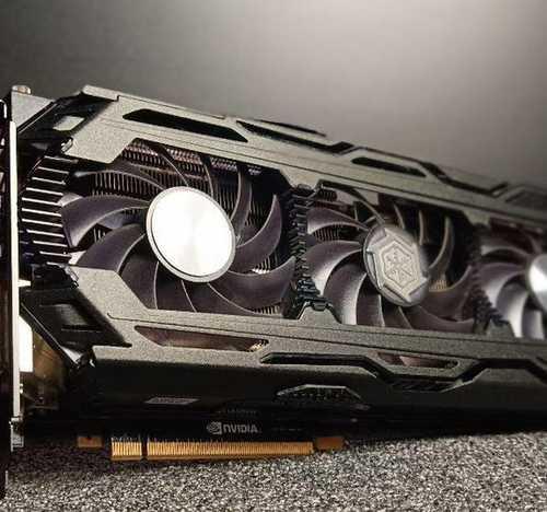 Видеокарта gtx 1070 Ti 8gb inno3D iChill X4