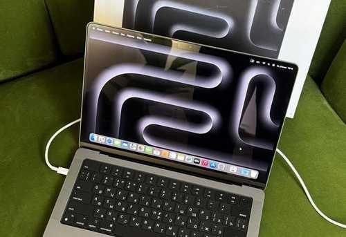 Новейший MacBook Pro 14 на Apple M3 100% АКБ