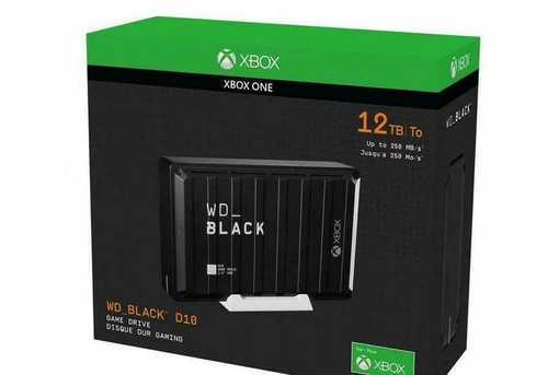 Внешний жёсткий диск WD black D10 Game Drive 12TB