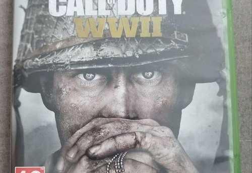 Игра для приставки xbox one Call of Duty wwii