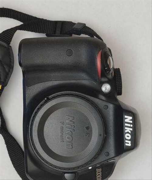 Nikon d3300 body или kit пробег всего 17т.к