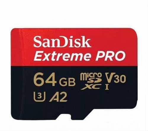 Карта памяти SanDisk 64GB Micro sdxc Sandisk Extre