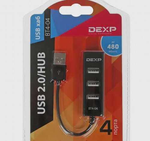 USB-разветвитель dexp (хаб)