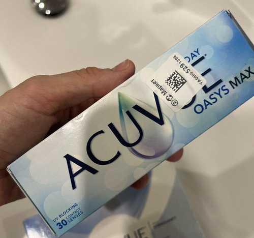 Линзы acuvue oasys MAX однодневные -4,75