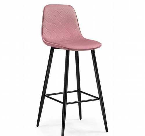 Барный стул Capri розовый / черный