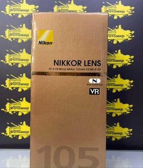 Nikon 105mm f/2.8G новый в упаковке
