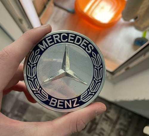 Ступичный колпак на диски Mercedes, 75 mm