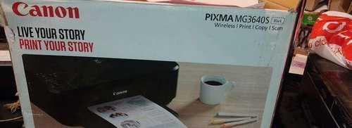 Canon pixma mg3640s
