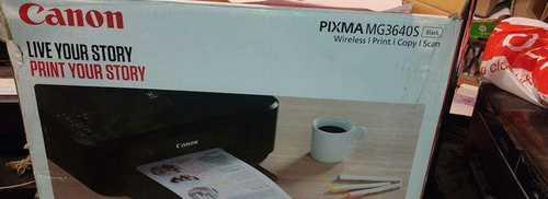 Canon pixma mg3640s