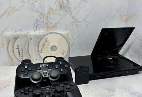 Игровая приставка Sony PlayStation 2 Slim (51401)