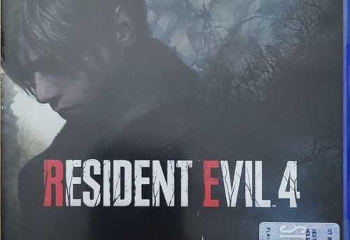 Диск Resident evil 4 remake ps4