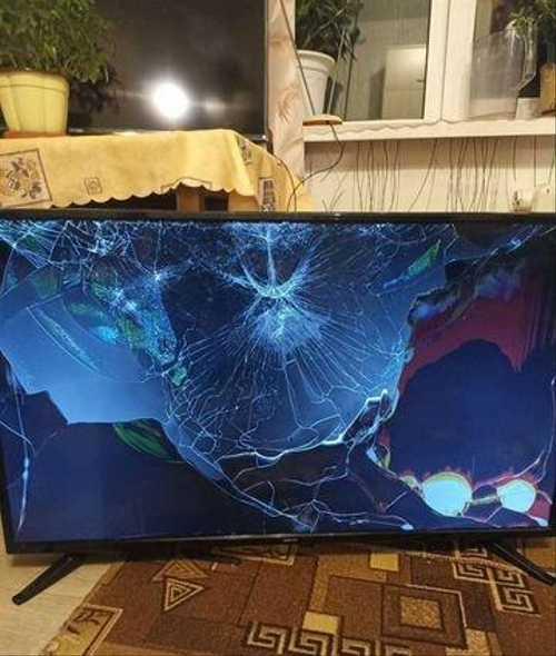 Телевизор бу сломана матрица
