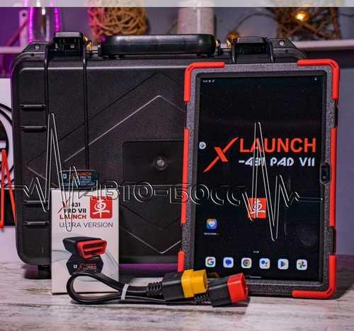 Launch X431 pro 7 PAD   второй сканер 580 марок