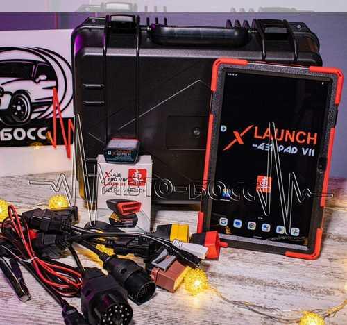 Launch X431 pro 7 PAD   второй сканер 665 марок