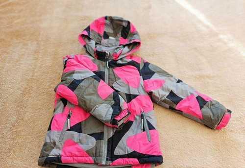 Куртка детская зимняя для девочки 116-122 Crockid