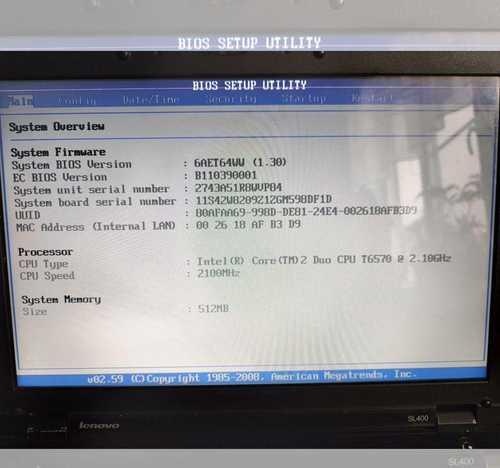 Lenovo thinkpadsl400. Замена шлейфа-матрицы
