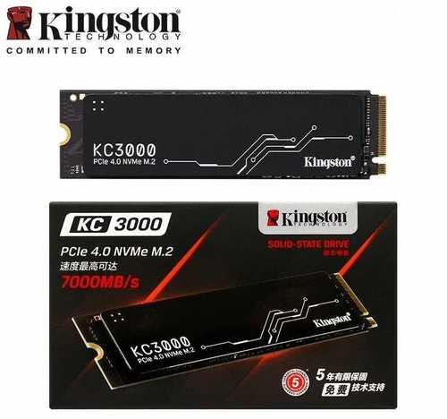 Kingston KC3000 1 тб Внутренний SSD-диск