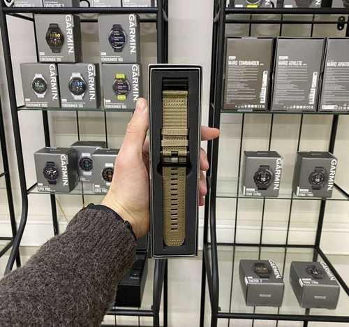 Garmin Quickfit 26 nato Coyote Tan
