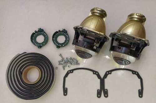 Линзы фары Mercedes W204 Hella3r биксенон Aozoom